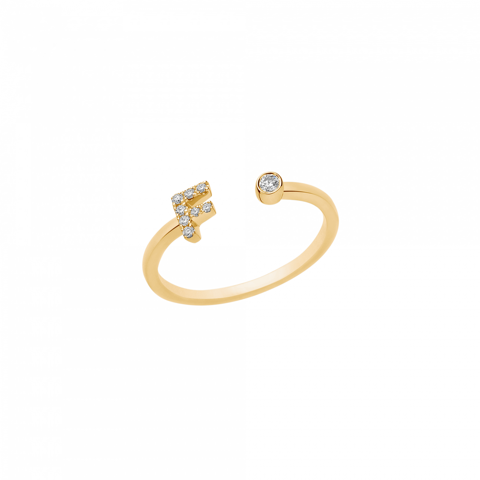 Petite Letter Ring A – Halberstadt